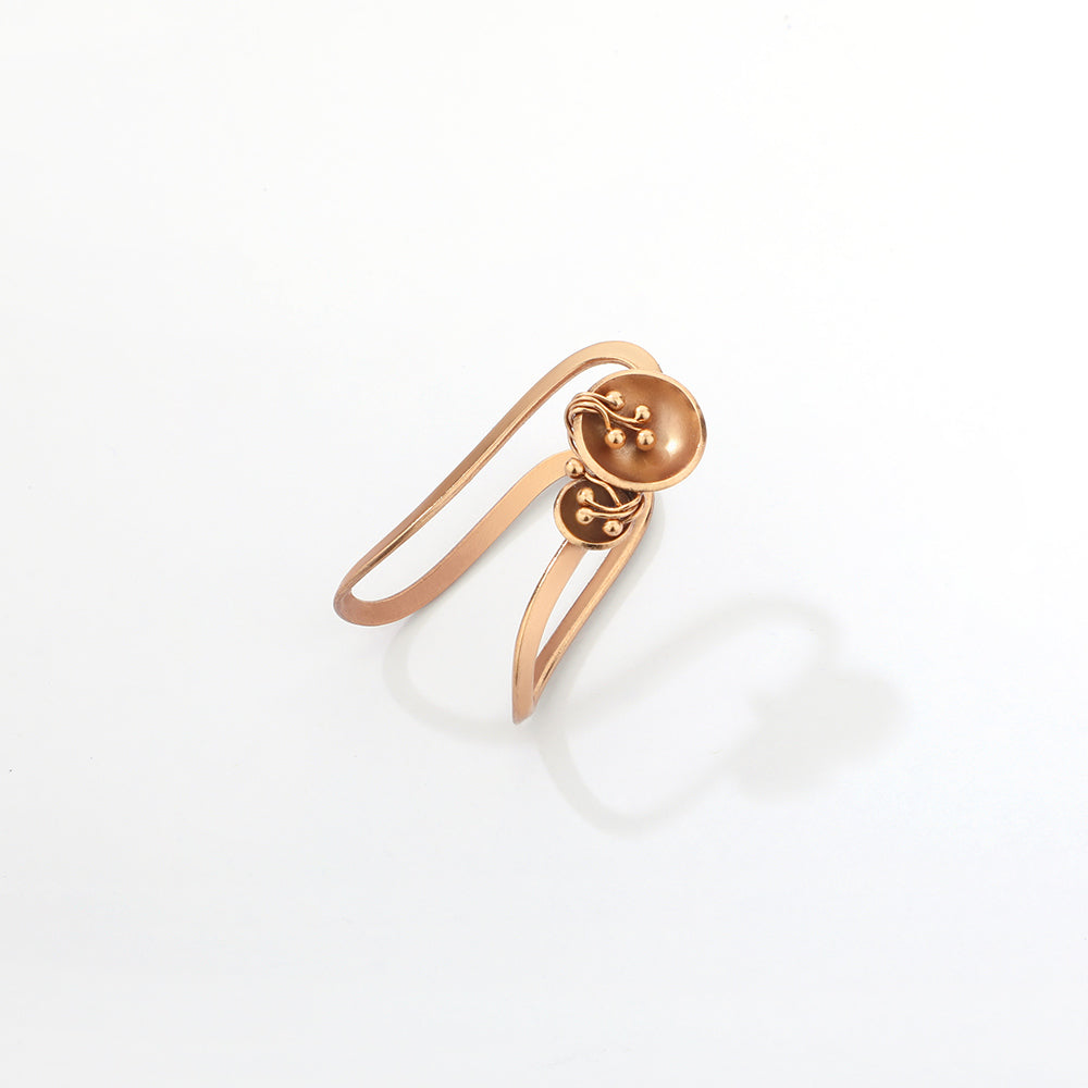 Buy Fashionable Gold Plated Canopy Ring Online | Suhani Pittie